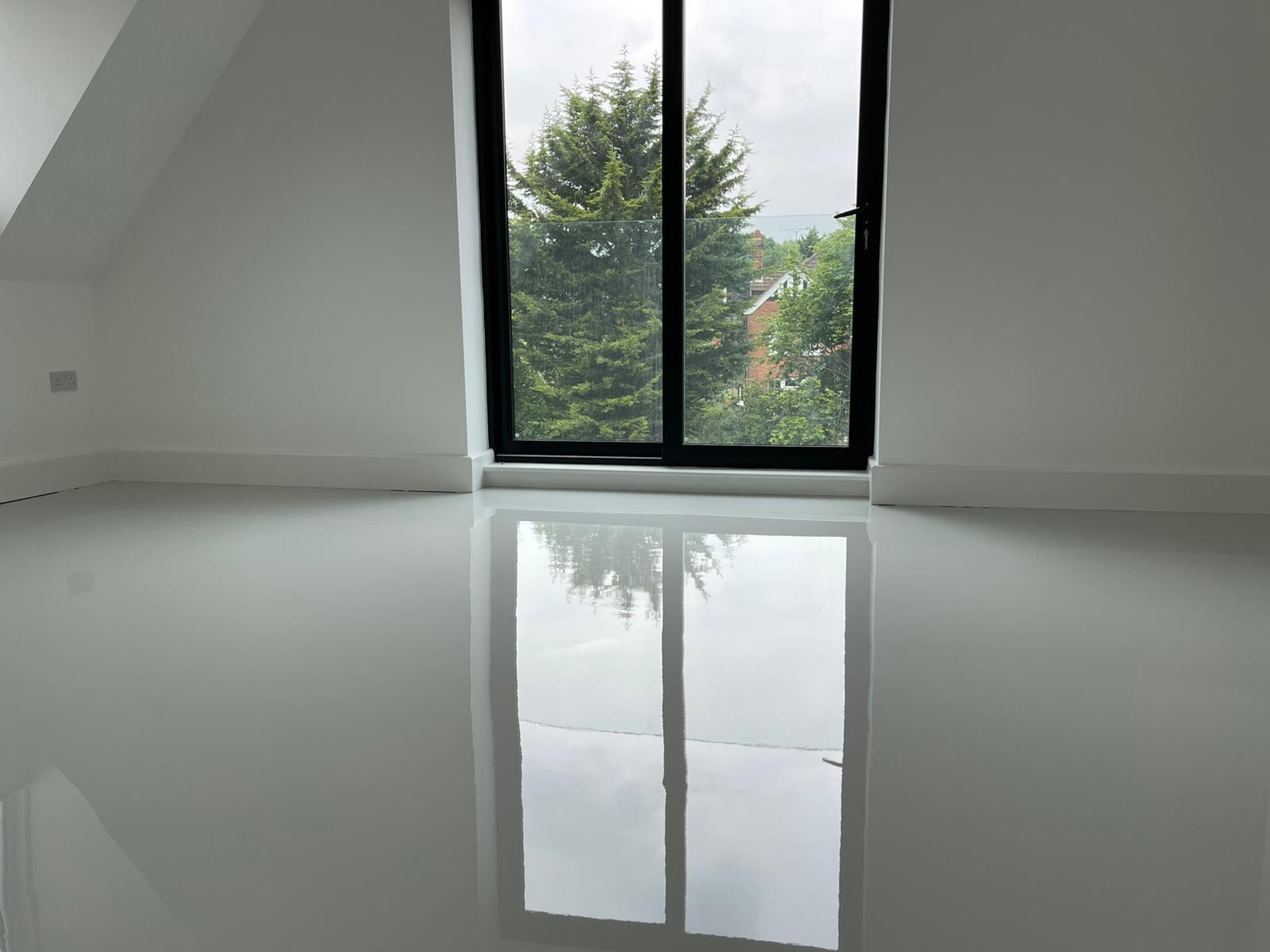 Polyurethane, comfort floor installation in a four-storey house. - GSS ...