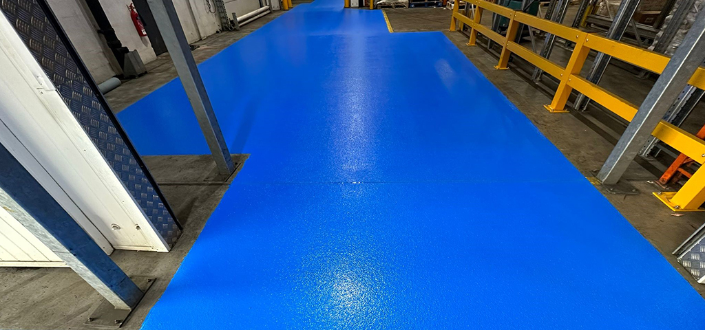 A Flexible, 3mm Polyurethane Resin Floor System for MACK. - GSS Flooring